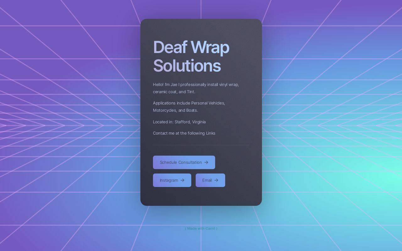 Deaf Wrap Solutions